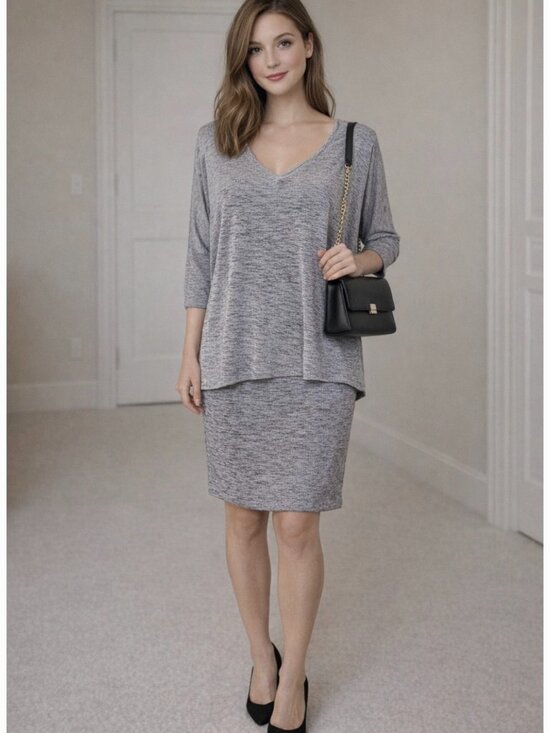 Joseph Ribkoff | Dresses | Joseph Ribkoff Classic Layered Stretch Dress ...